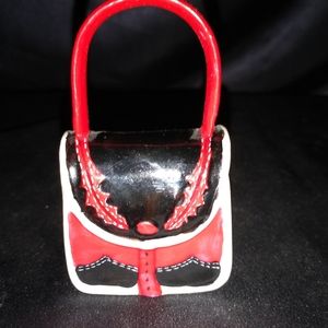 unknown | Accents | Ceramic Purse Figure | Poshmark